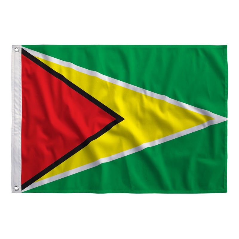 Bandeira Oficial Guiana Bandeira1 Tudo Em Bandeiras